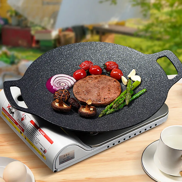 Cast Aluminum Grill plate outdoor BBQ - AIDL KITCHEN